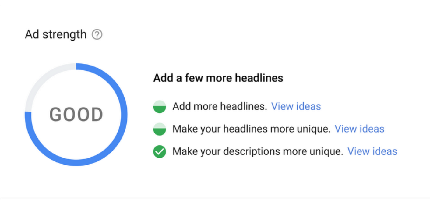 Write a perfoming google ads description